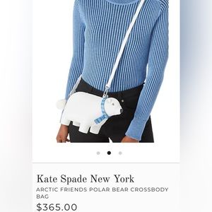 kate spade | Bags | Kate Spade New York Arctic Friends Polar Bear ...
